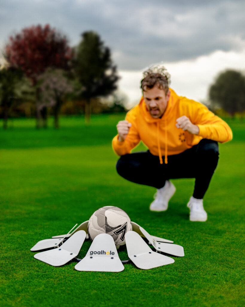 goalholePRO Can Be Setup Quickly So You Can Play FootGolf Anywhere